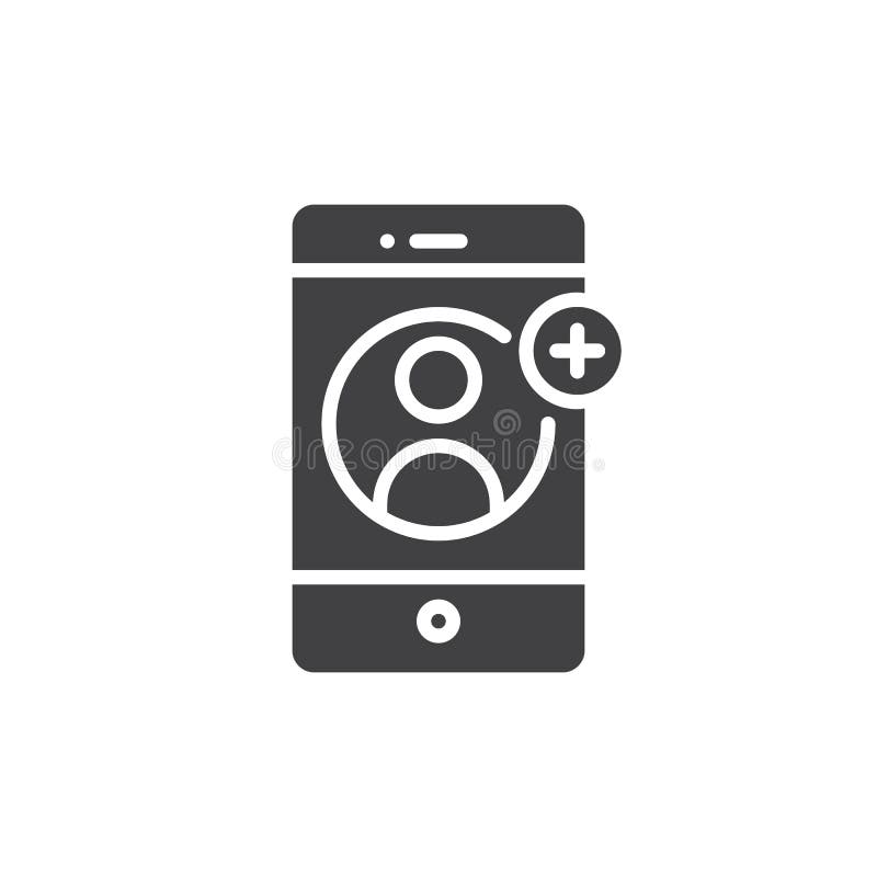 Contact Vector Icons Set, Modern Solid Symbol Collection, Filled Style ...