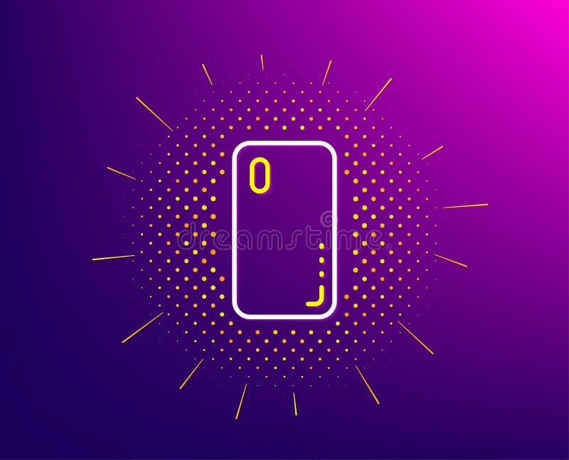 Smartphone Cover Icon. Phone Sign. Mobile Device. Vector Stock Vector ...