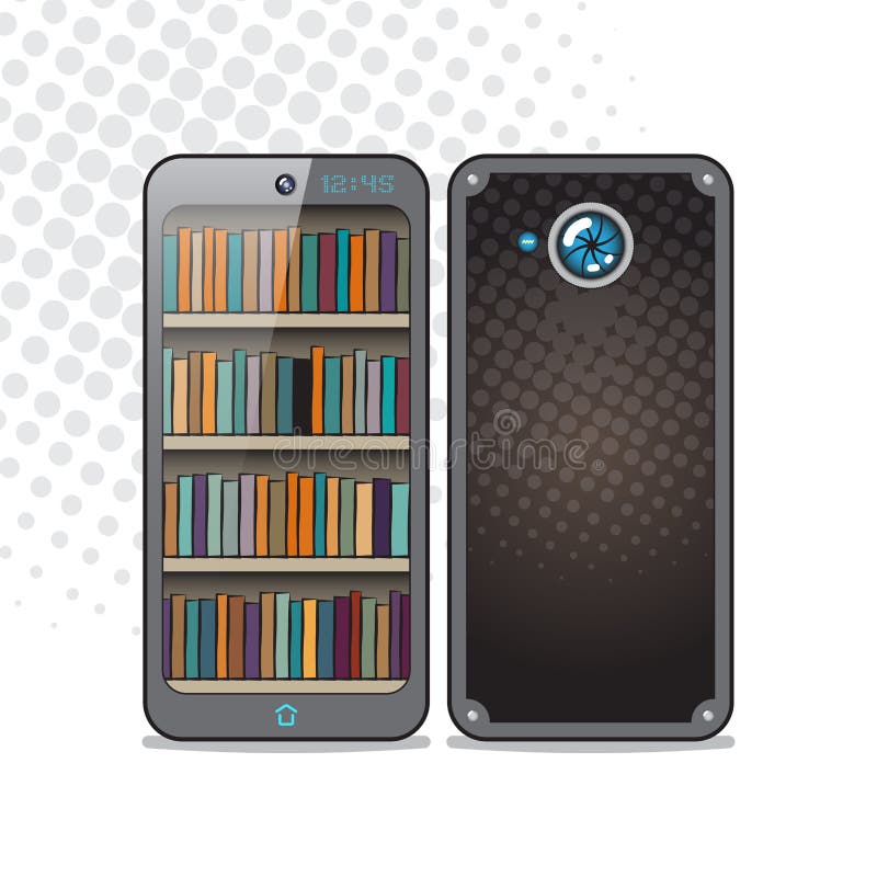 Smartphone design concept stock vector. Illustration of device - 49577322