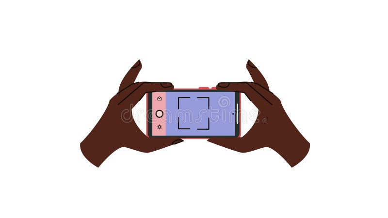 Smartphone Device Technology with Hands Animation Stock Footage - Video ...