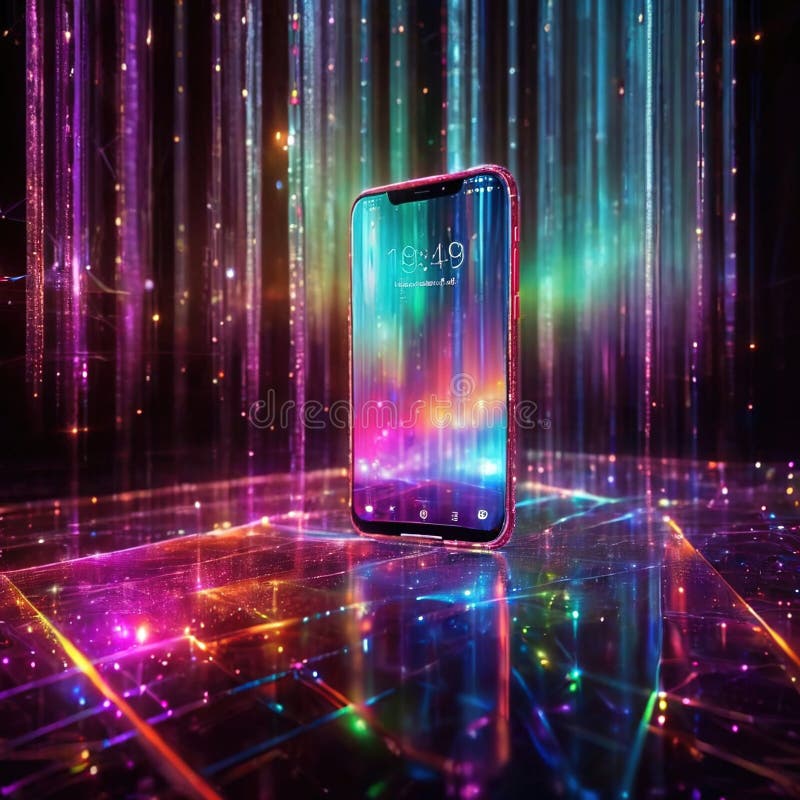 Smartphone Digital Representation of Information Technology Mobile ...