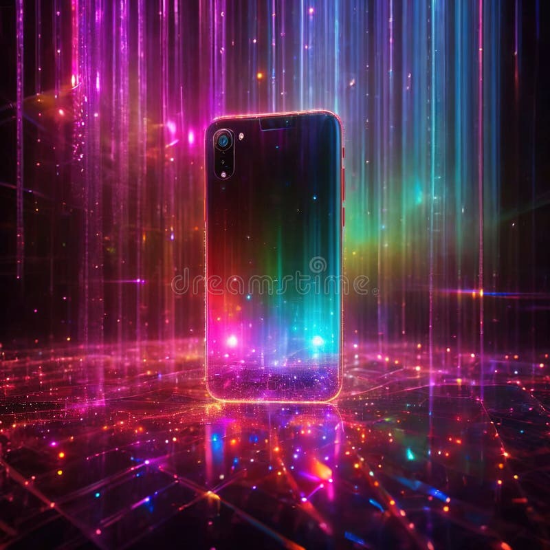 Smartphone Digital Representation of Information Technology Mobile ...