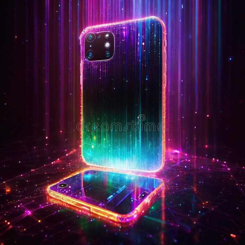 Smartphone Digital Representation of Information Technology Mobile ...