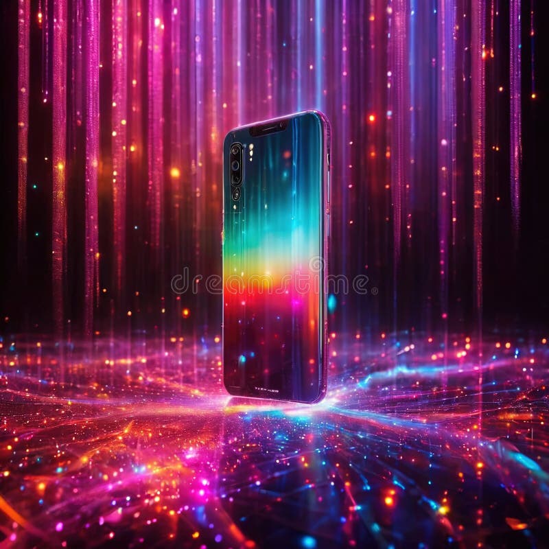 Smartphone Digital Representation of Information Technology Mobile ...