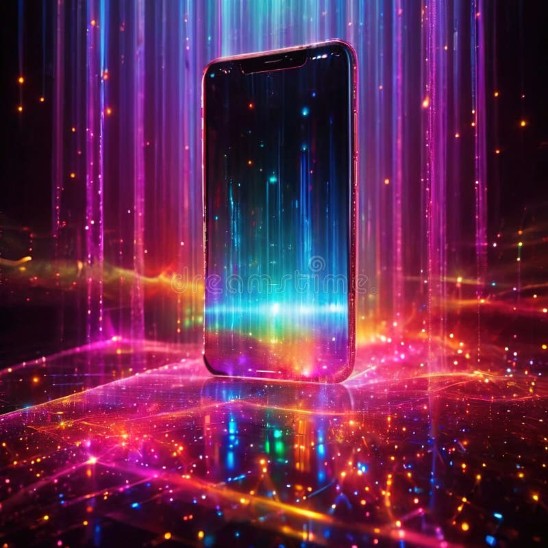 Smartphone Digital Representation of Information Technology Mobile ...