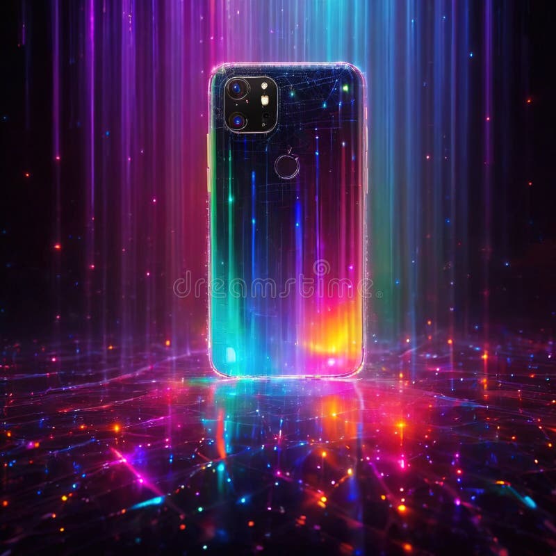 Smartphone Digital Representation of Information Technology Mobile ...