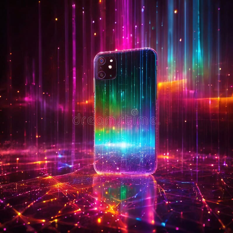 Smartphone Digital Representation of Information Technology Mobile ...