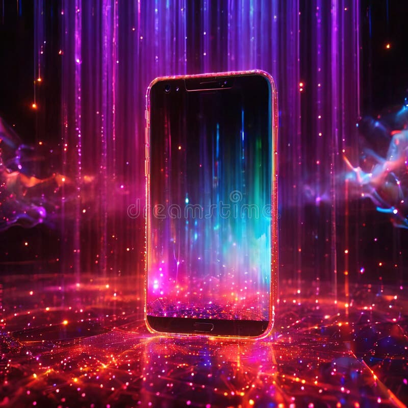 Smartphone Digital Representation of Information Technology Mobile ...