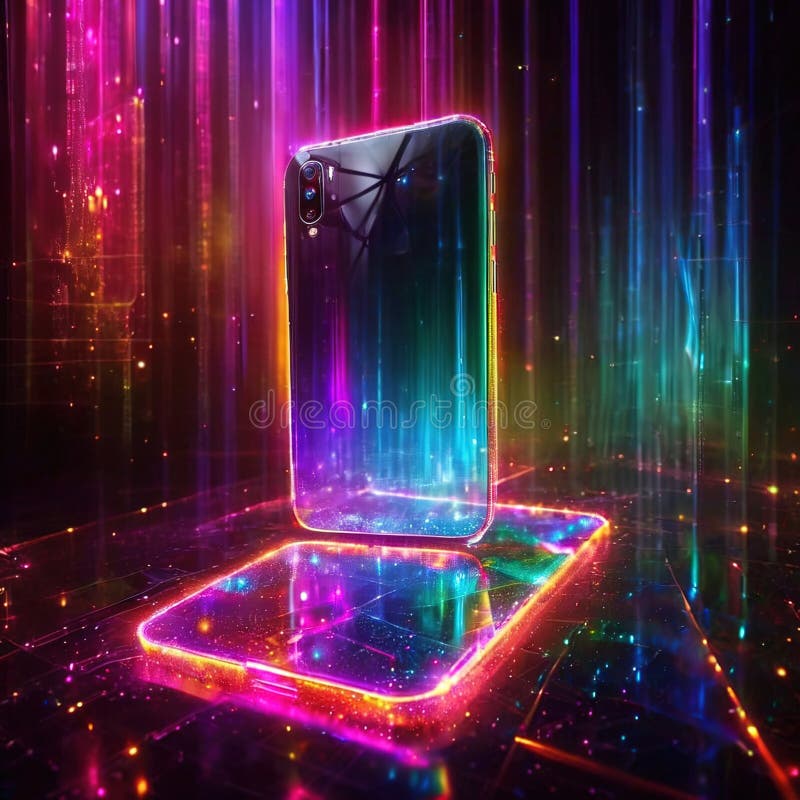 Smartphone Digital Representation of Information Technology Mobile ...