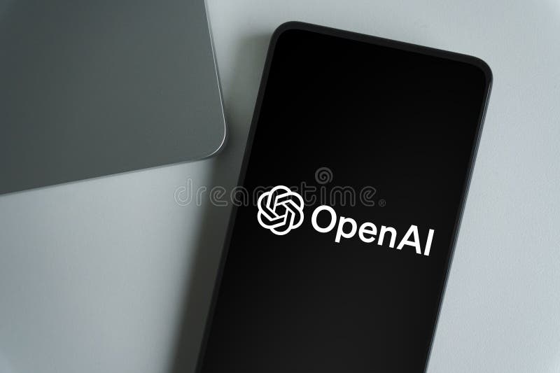 A Smartphone Displaying the OpenAI Logo Editorial Photography - Image ...