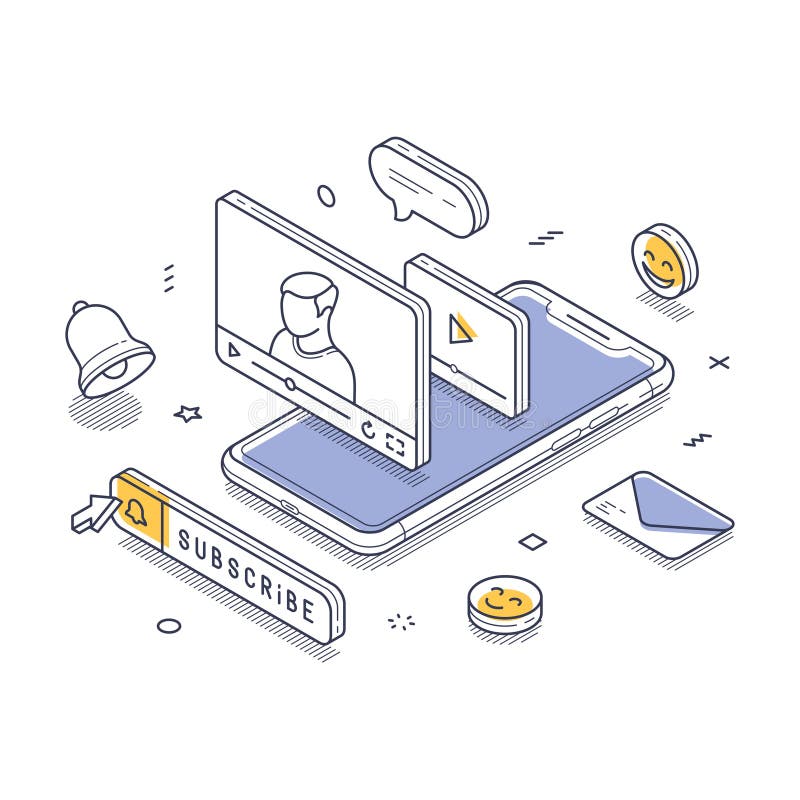 Subscription Prompts Stock Illustrations – 12 Subscription Prompts ...