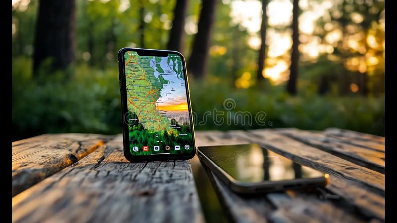 Sunset Navigation stock video. Video of hour, display - 370126985