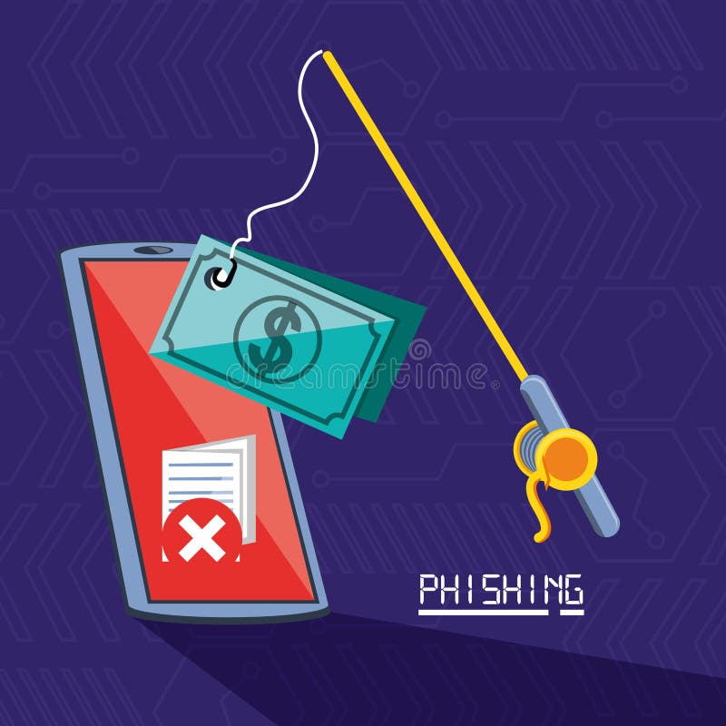 Smartphone Encryption Cyber Security Stock Vector - Illustration of ...