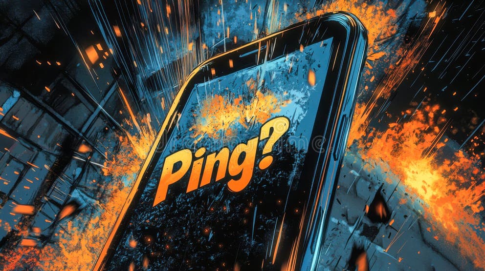 Smartphone Explosion Concept with Bright Colors and Dynamic Energy ...