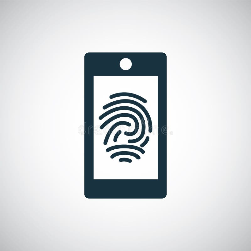Fingerprint Reader Icon Stock Illustrations – 537 Fingerprint Reader ...