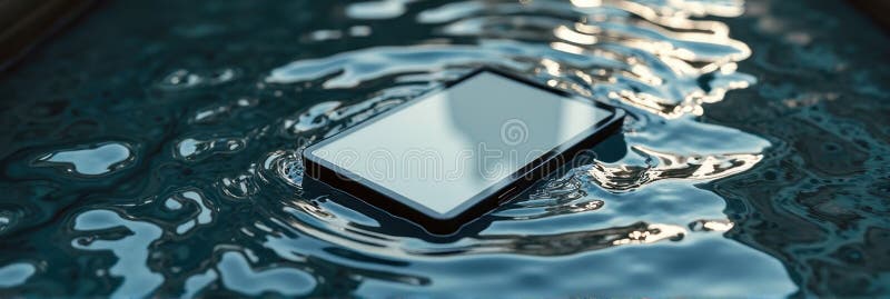 Smartphone Floating Water Ripples Reflections Stock Photos - Free ...