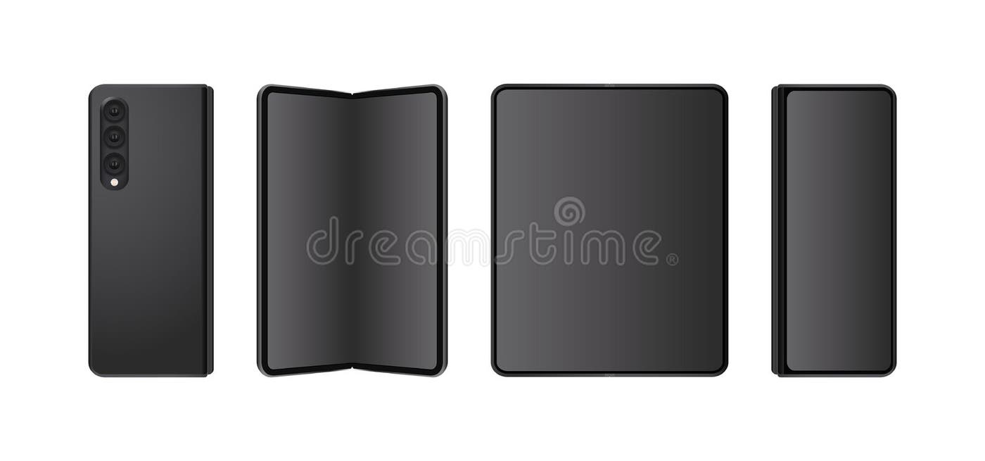 Samsung Fold Template Stock Illustrations – 8 Samsung Fold Template ...
