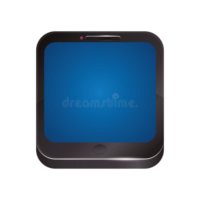 Smartphone Frame Mobile Gadget Technology Icon. Vector Graphic Stock ...