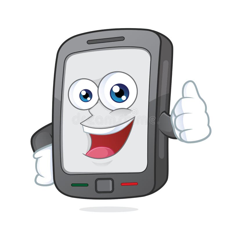 Smartphone Giving Thumb Up Royalty Free Stock Photography - Image: 37982527