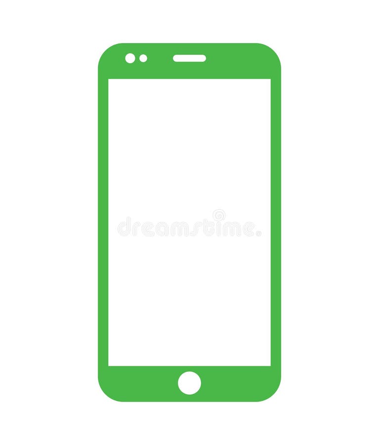 Mobile Icon Png Green
