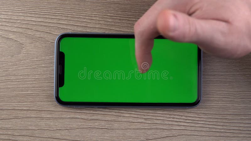Smartphone Green Screen, Green Screen Mockup, Swipe Up, Scroll Down ...