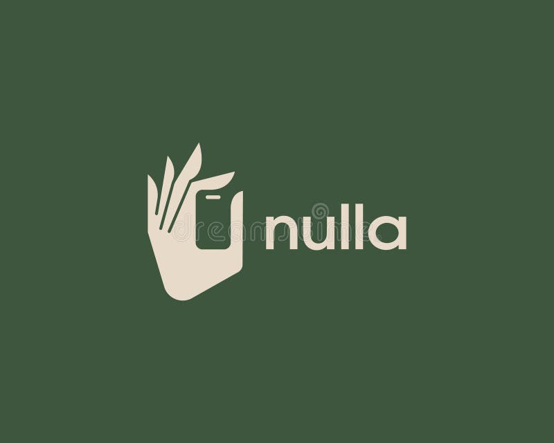 Smartphone in Hand Logo. Creative Ok Sign. Universal Gadget Device App ...