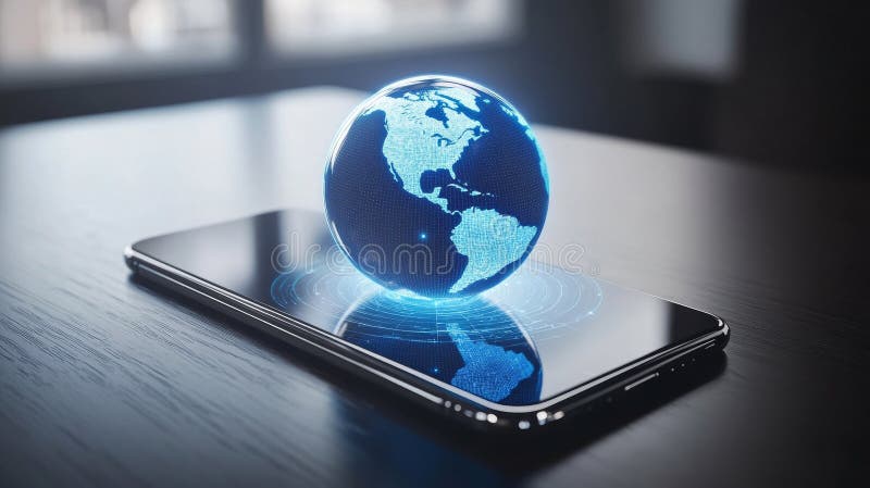 A Smartphone that Has an Interactive Holographic Display, Showcasing ...