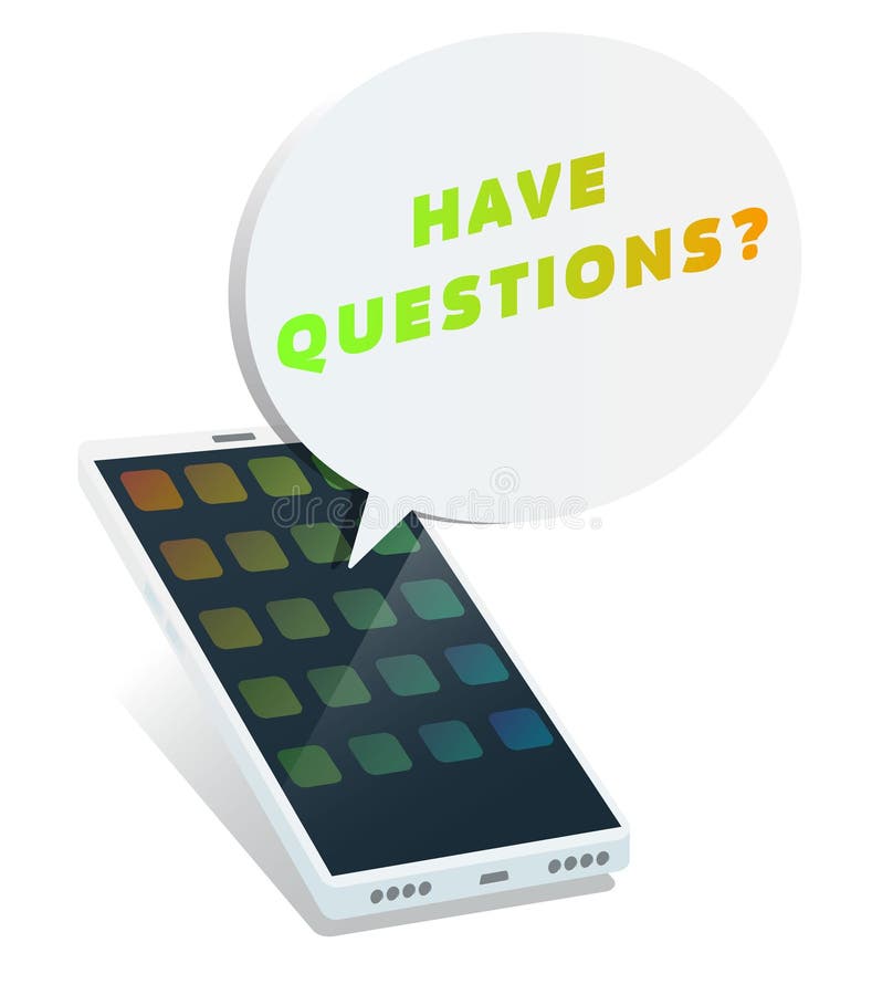 Any Questions Text and 3d Question Mark Icon Background. 3d ...