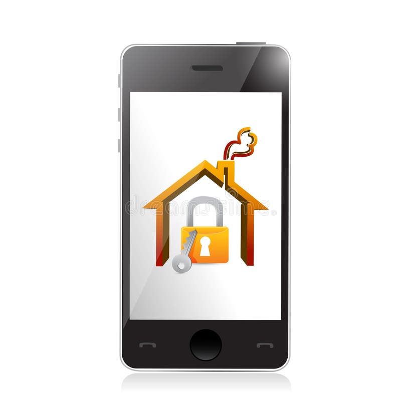 House alarm stock illustration. Illustration of alarm - 32197323