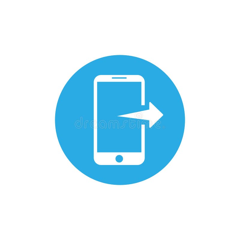 Phone loading icon stock illustration. Illustration of style - 101913368