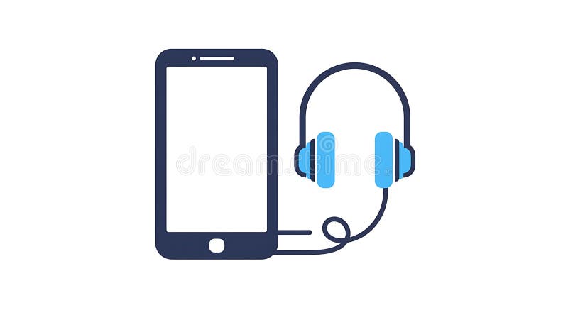 Smartphone Icon in Dark Blue with Rectangular Shape, Rounded Corners ...