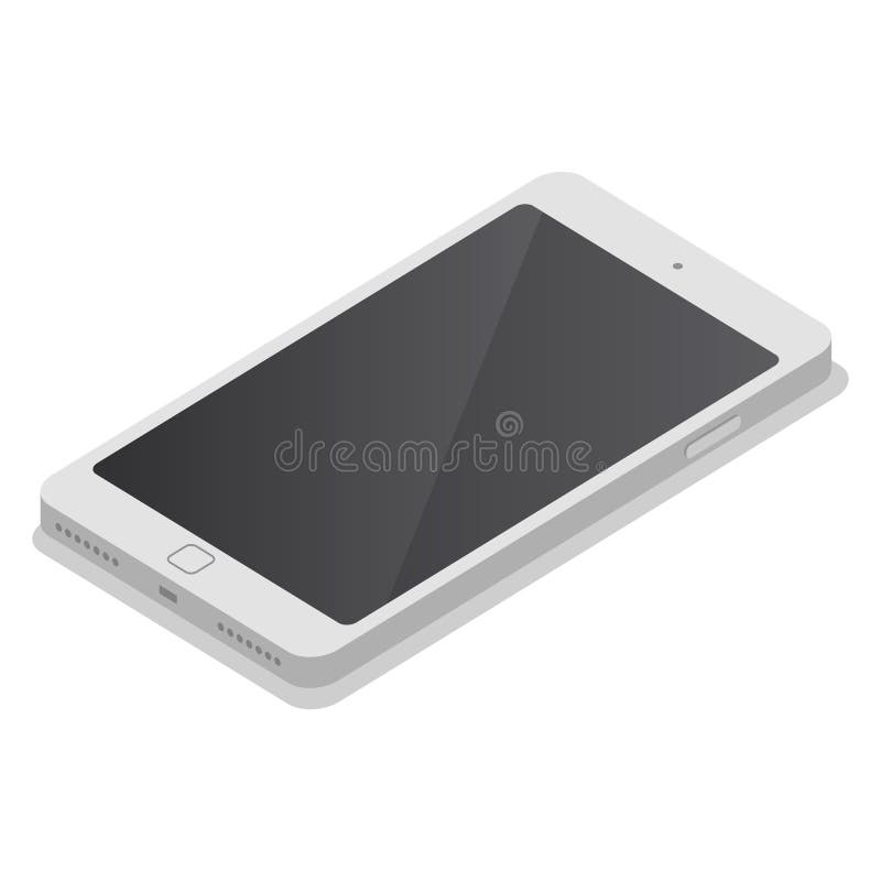 Smartphone Icon Set, Isometric Style Stock Vector - Illustration of ...