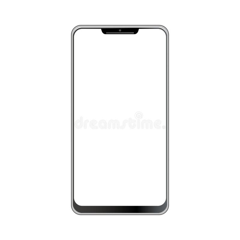 Smartphone icon vector stock vector. Illustration of internet - 155401653