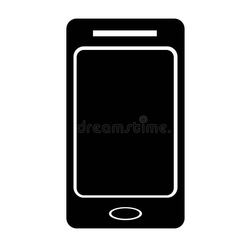 Smartphone Icon Vector Sign and Symbol Isolated on White Background ...