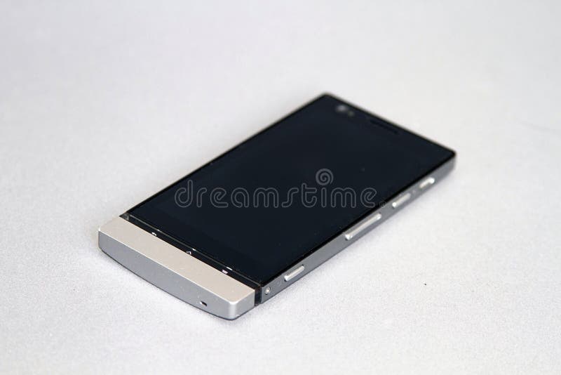 Smartphone stock image. Image of button, screen, design - 32435427