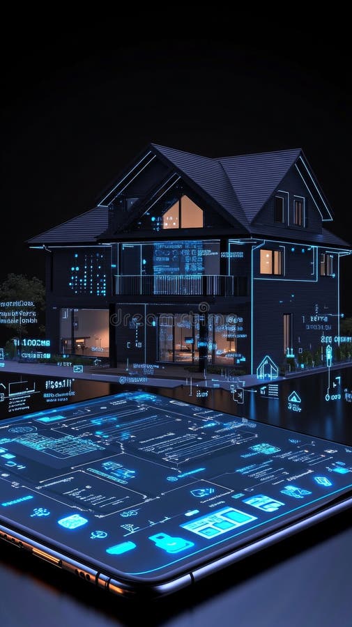 Smartphone Interface Controlling Motion Sensor in a Futuristic Smart ...