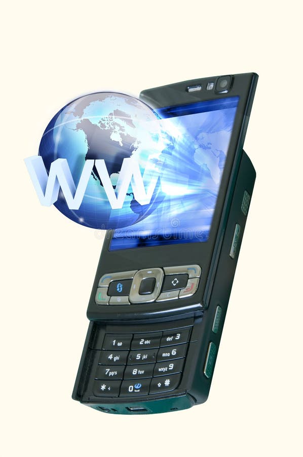 Optic Fiber Cables Connected To A Switch Stock Image - Image of ...