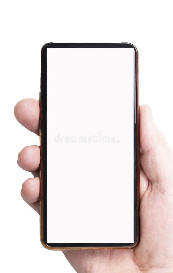 Smartphone. Layout for the Inscription on the Smartphone Stock Photo ...