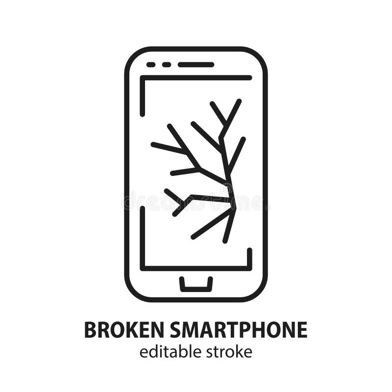 Defect Editable Stroke Device Stock Illustrations – 6 Defect Editable ...