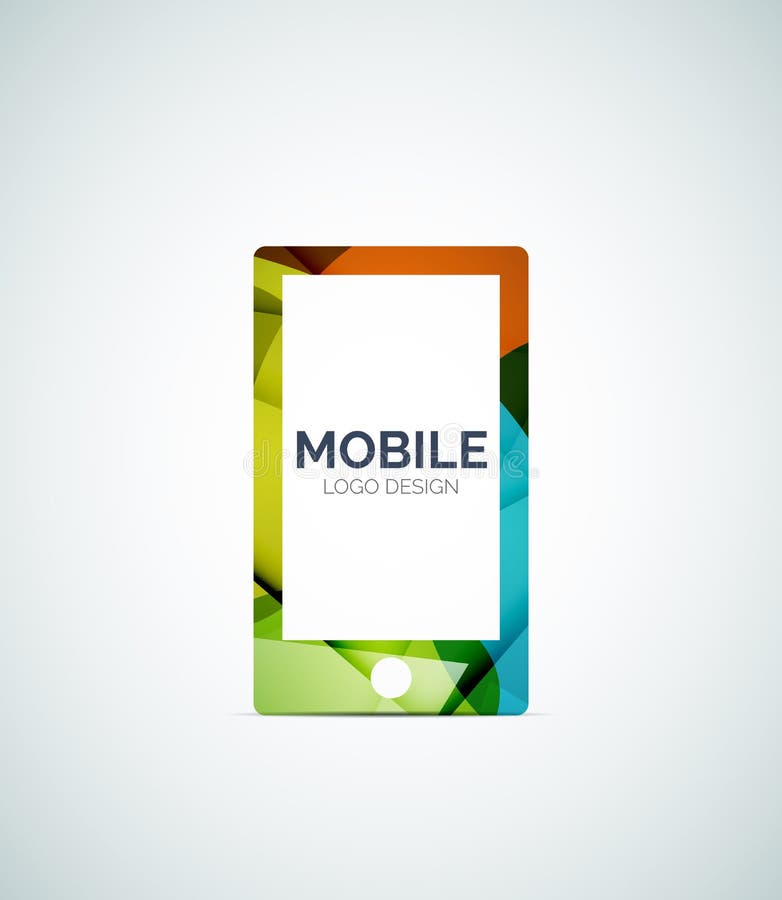 Smartphone logo stock vector. Illustration of mobile - 44423931