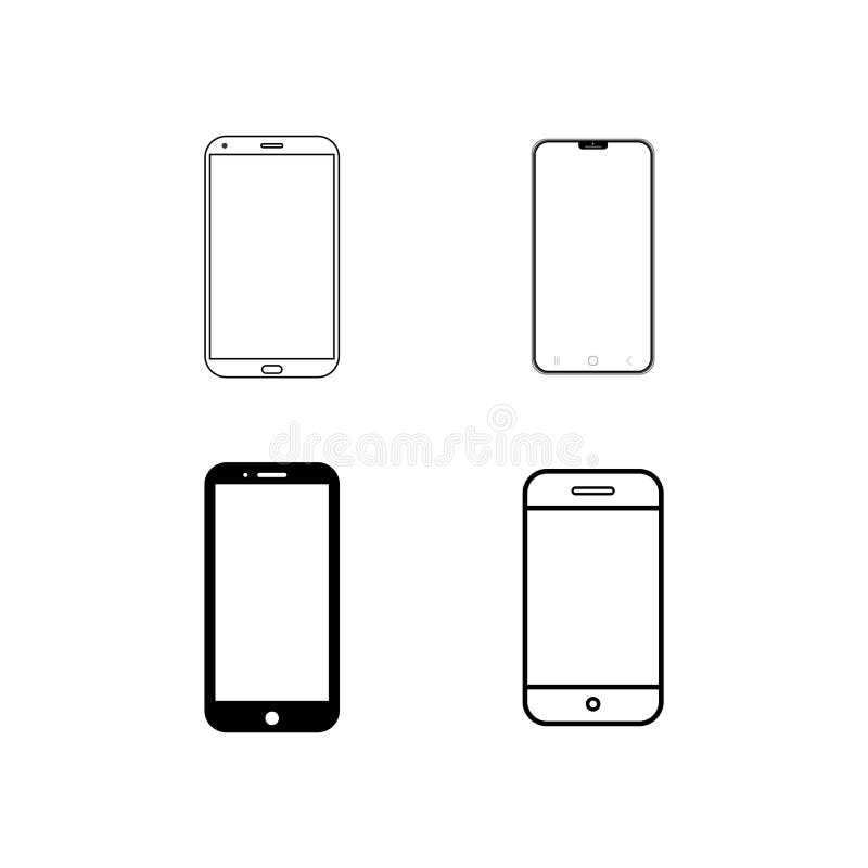 Smartphone logo stock vector. Illustration of cellphone - 194083613