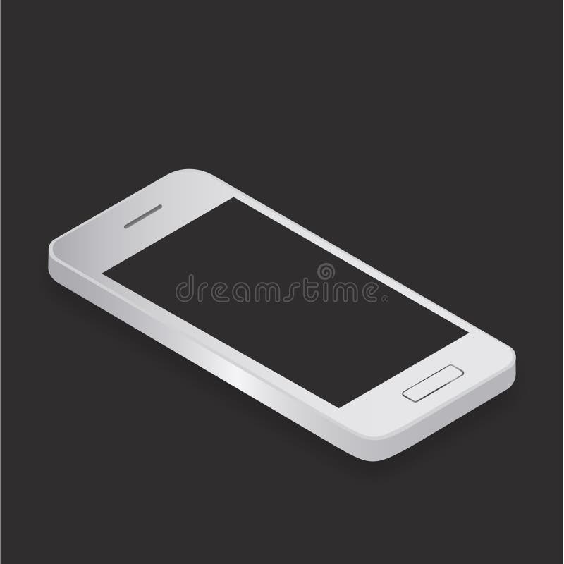 Smartphone Mobile Cellular Phone Modern Communication Device Con Stock ...