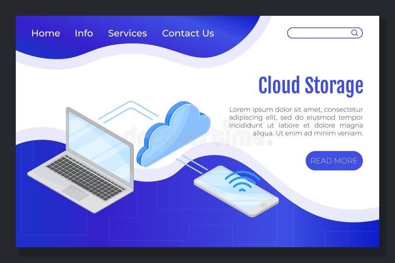 Smartphone and Mobile Device Application Web Banner Design Vector ...