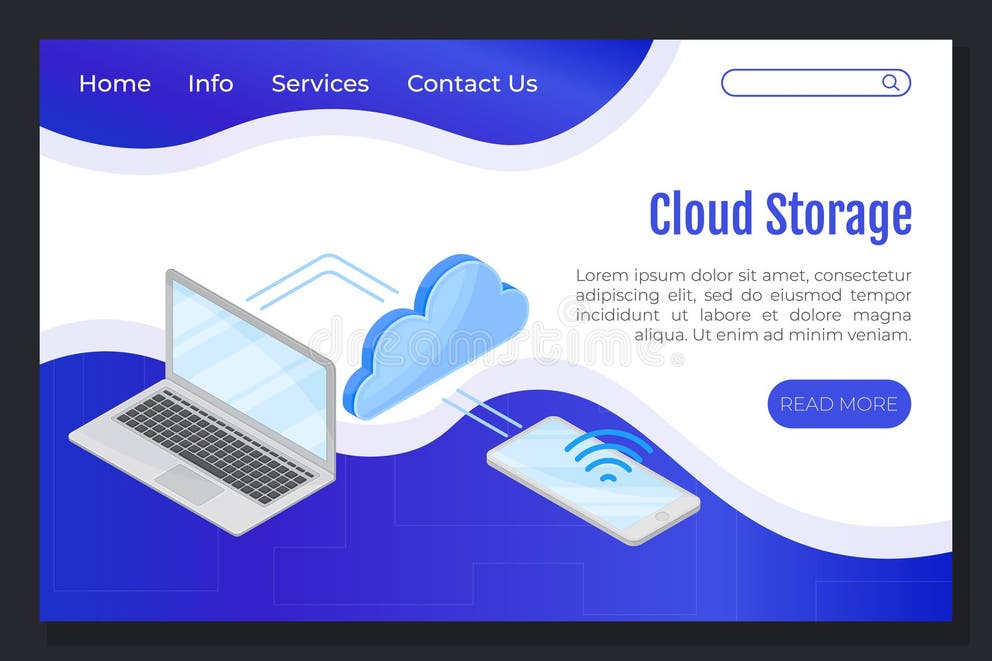 Smartphone and Mobile Device Application Web Banner Design Vector ...