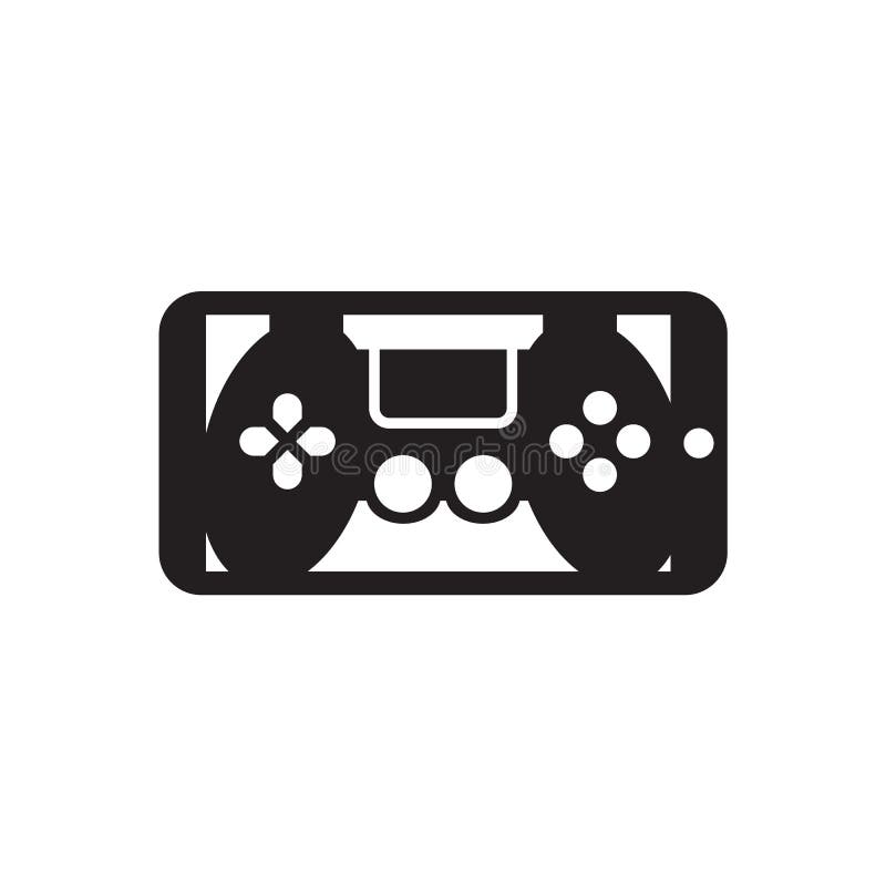 Smartphone Mobile Game Logo Design Template Stock Vector - Illustration ...