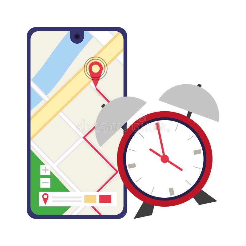 Smartphone Mobile Technology Device Cartoon Stock Vector - Illustration ...