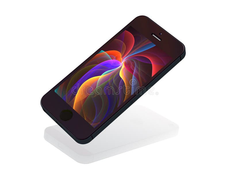 Smartphone Mockup with Amazing Screen for Design Project Mock Up 3D ...