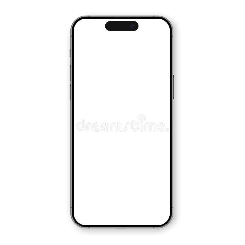Iphone 14, 14 Pro Set Mockup. Smartphone Model with Shadow on ...