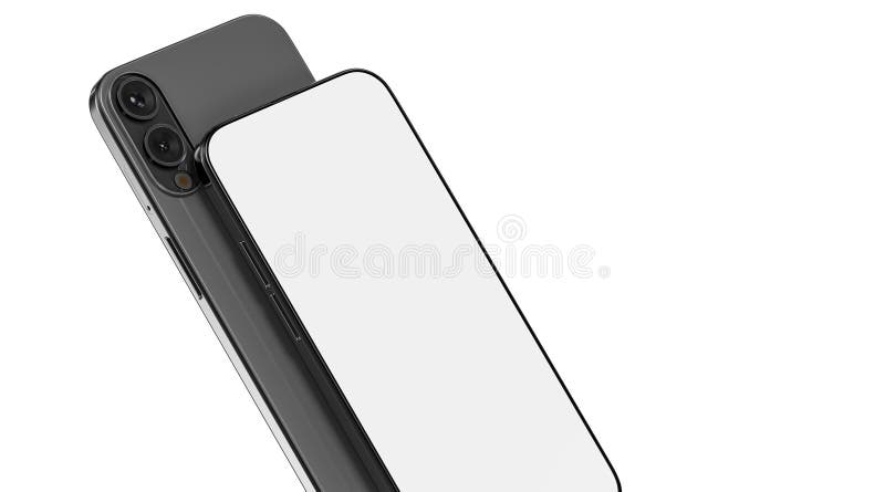 Smartphone with a Modern Bezel-less Design with Empty Space for Your ...