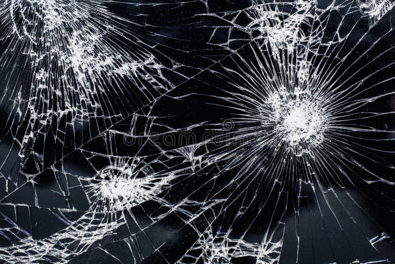 Smartphone Moderno Grande Con Ruina Quebrada De La Pantalla Imagen de ...